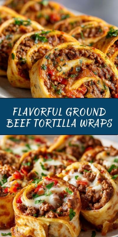 Ground Beef Tortilla Wraps Recipe - Easy & Flavorful Wraps