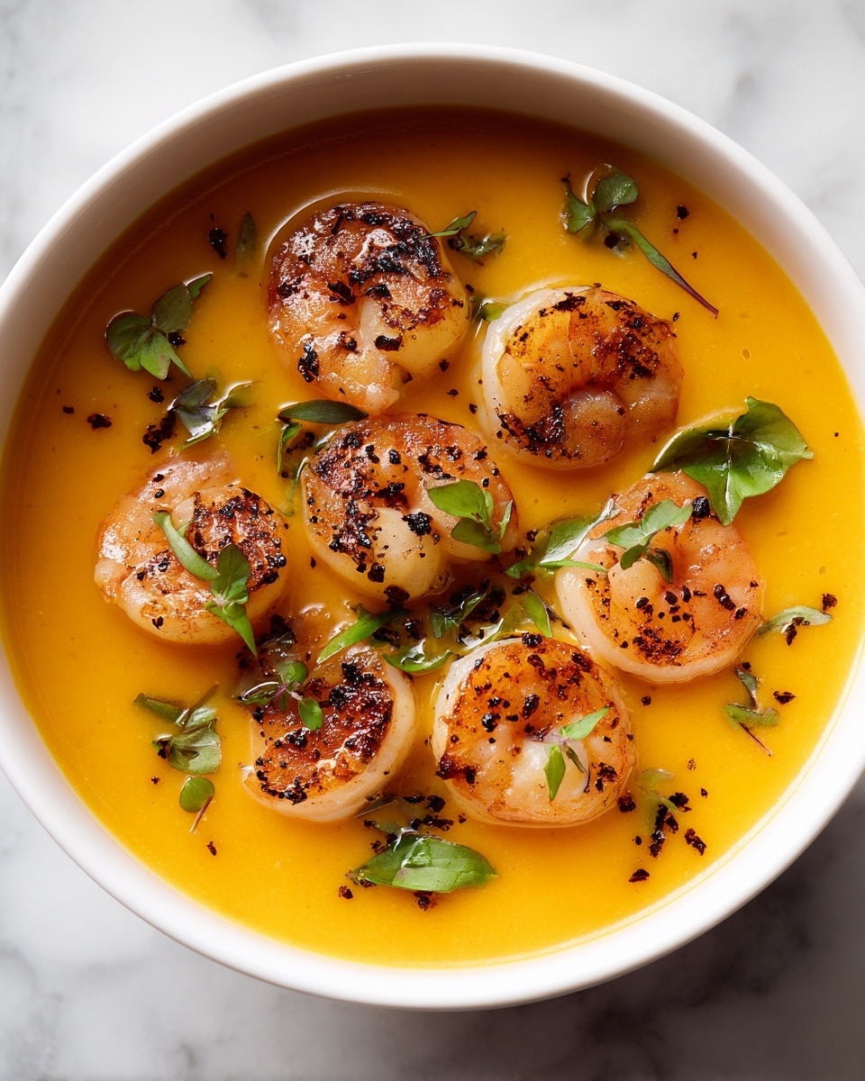 Seafood Bisque with Scallops, Cod, and Shrimp – Delicious Seafood Soup