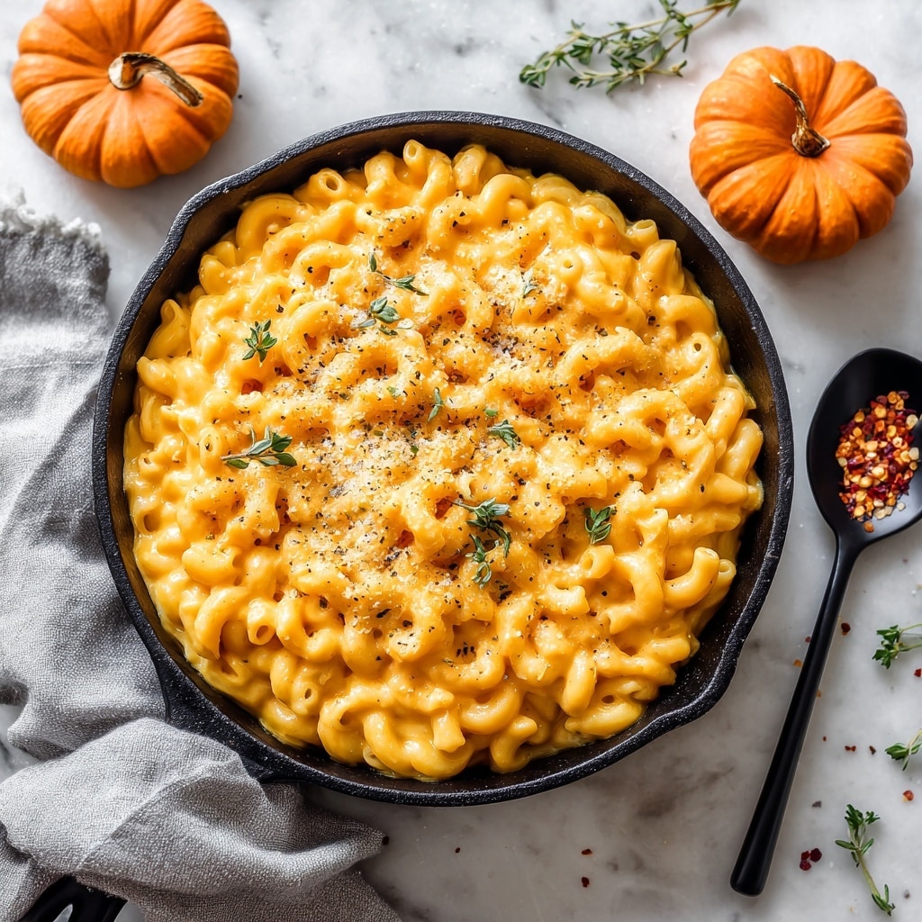 Creamy One Pot Pumpkin Mac and Cheese | Cozy Fall Pasta