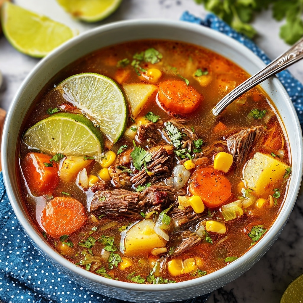 Caldo de Res: Authentic Mexican Beef and Vegetable Soup
