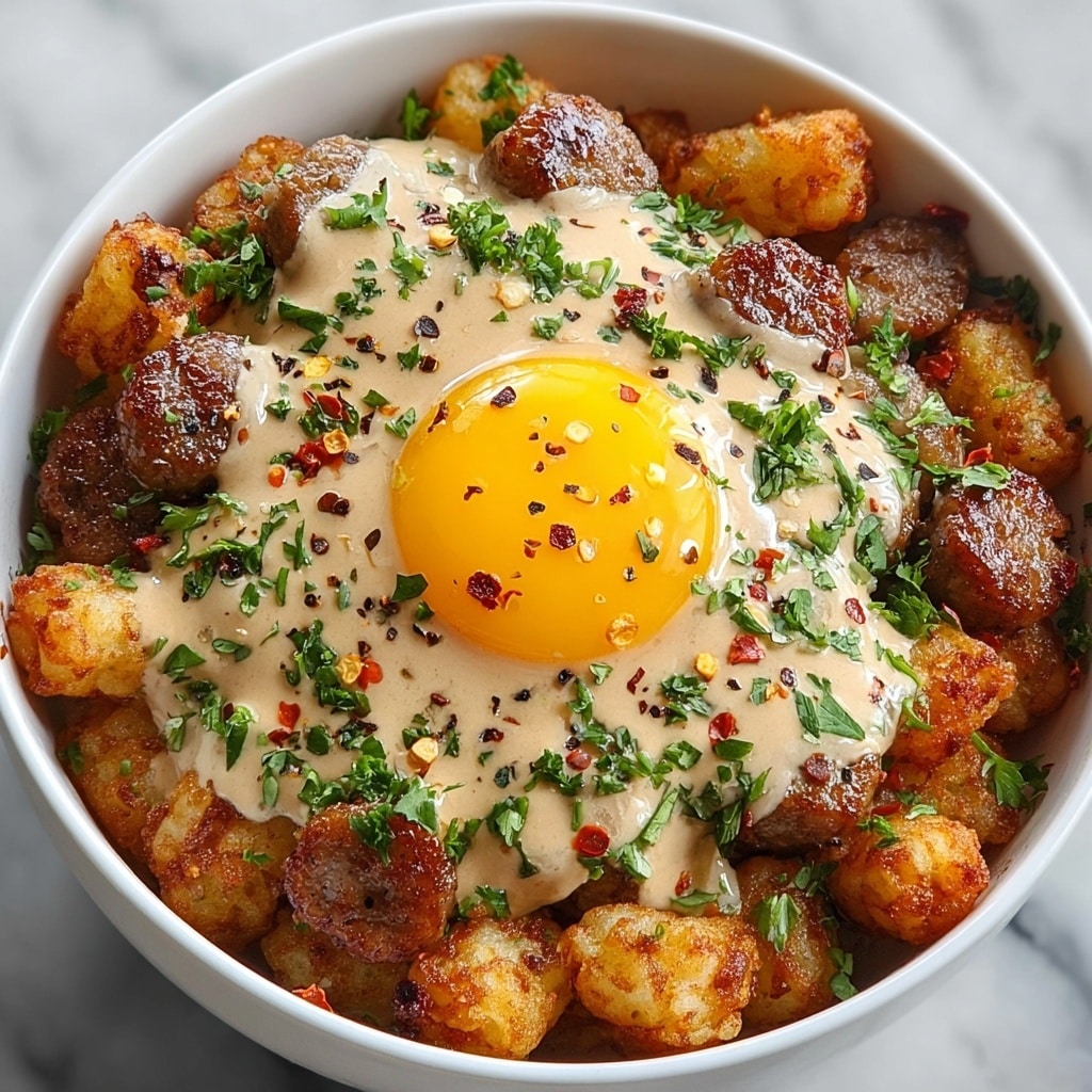 Tater Tot Breakfast Bowl: The Ultimate Comfort Food