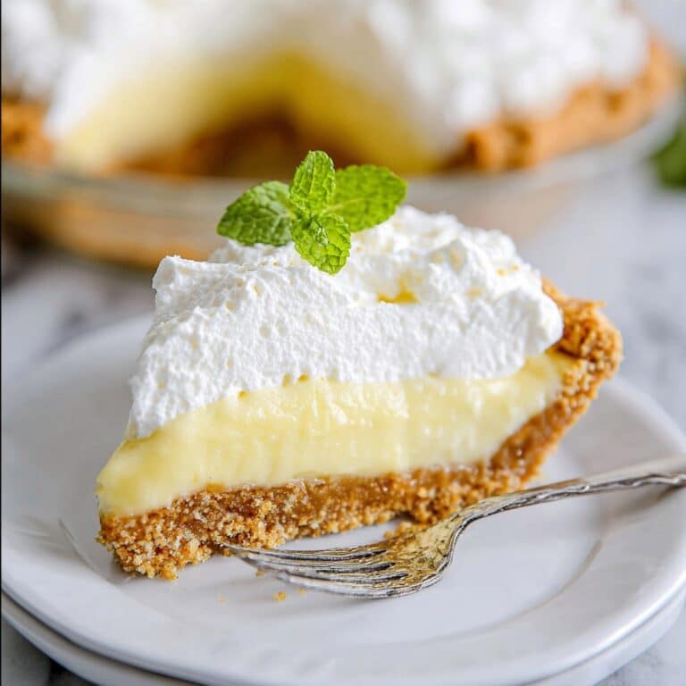 Lemon Cream Pie – Bright, Creamy Lemon Dessert