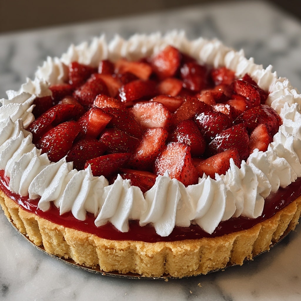 Strawberry Icebox Pie: Irresistible No-Bake Fruit Dessert