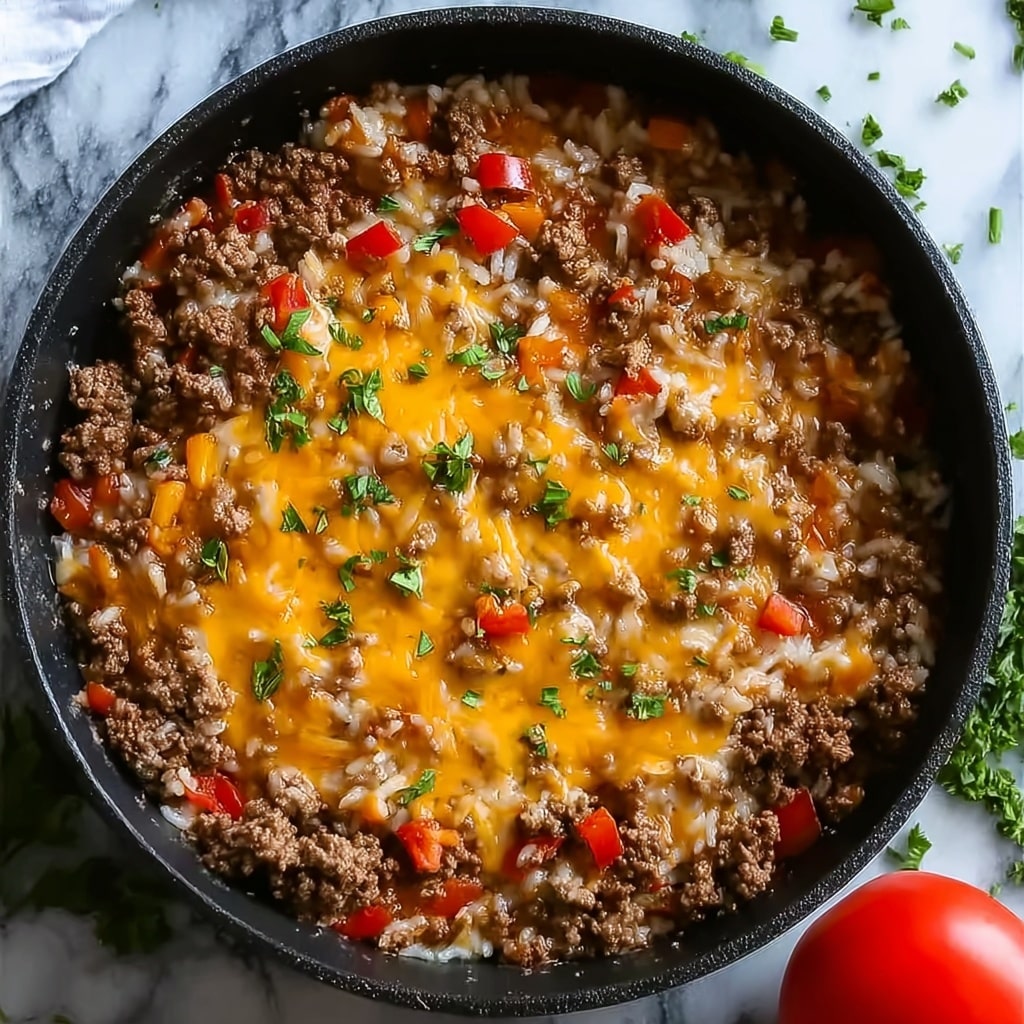 One Pot Unstuffed Pepper Skillet – Quick & Flavorful Dinner